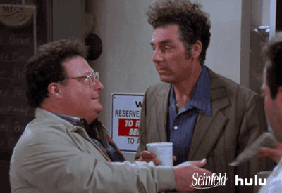 Seinfeld GIF by HULU - Find & Share on GIPHY