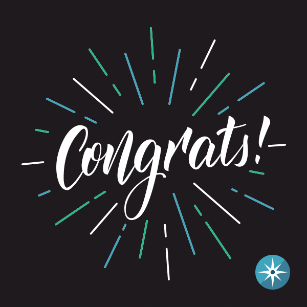Happy Congratulations GIF by enCOMPASS - Find & Share on GIPHY