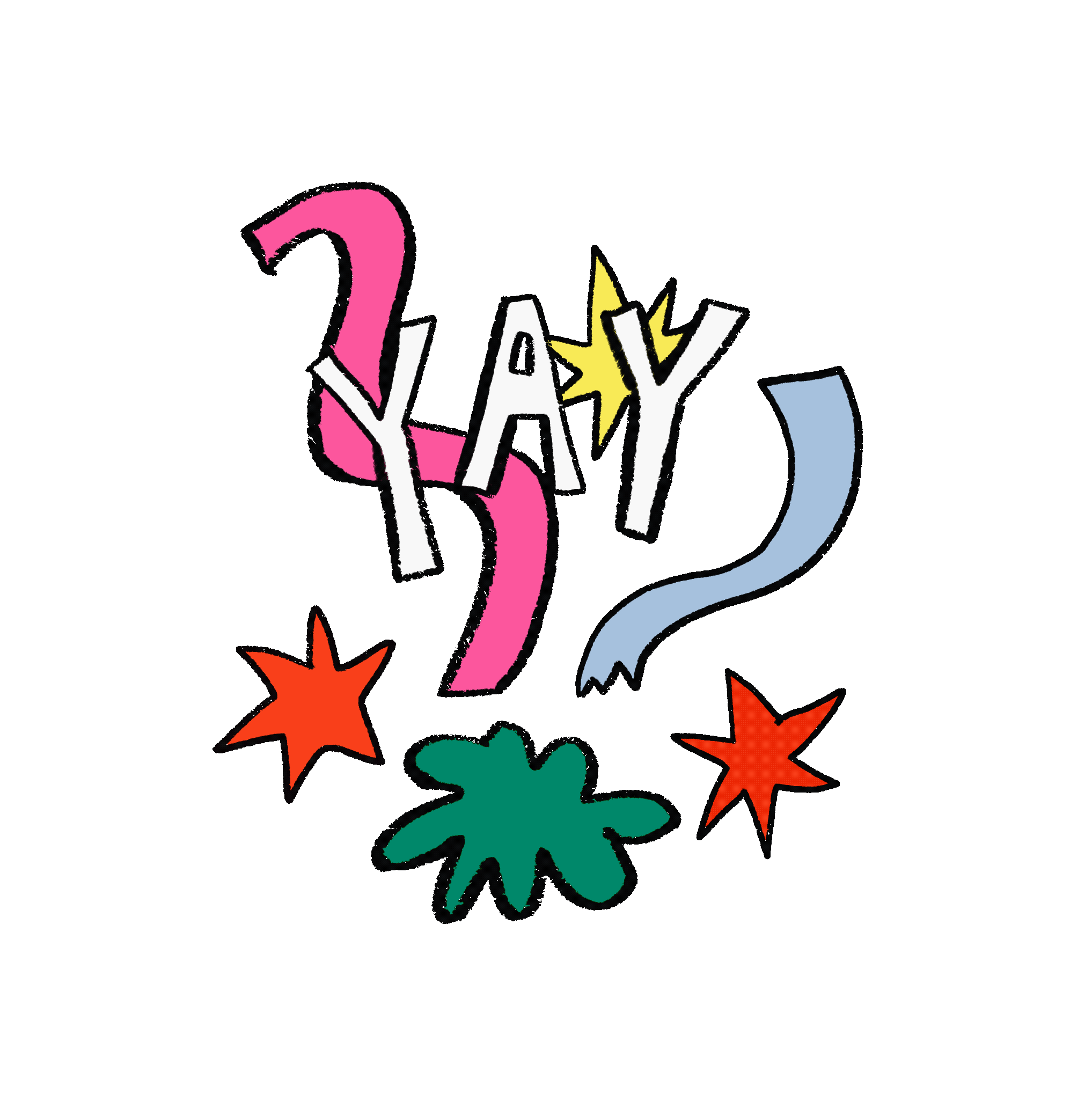 Yay Sticker for iOS & Android | GIPHY