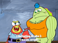 Spongebob Squarepants Imitation Krabs