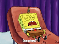 Spongebob Sleeping Gif