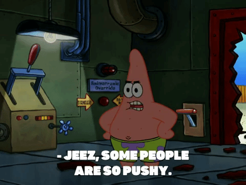 Pushy-people GIFs - Get the best GIF on GIPHY