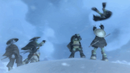 Snow Rabbit GIF by Teenage Mutant Ninja Turtles - Find & Share on GIPHY