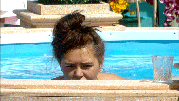 Swimming Pool Diary Room GIF by Big Brother UK - Find & Share on GIPHY