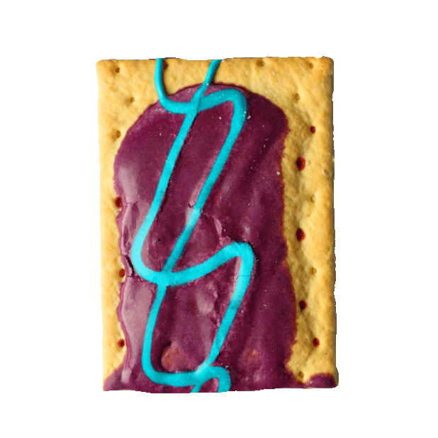 Breakfast Poptart Sticker By Shaking Food GIF for iOS & Android | GIPHY