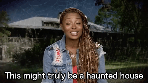 Scared Famous Halloween GIF by VH1 - Find & Share on GIPHY