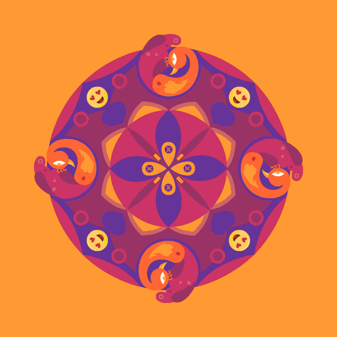 Happy Diwali Kolam Gif By #Xpaxemoji&GiF - Find & Share on GIPHY