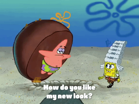 Patrick Star Rock Gif