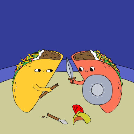 Taco Fight GIFs - Get the best GIF on GIPHY