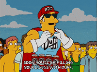Duffman Gif