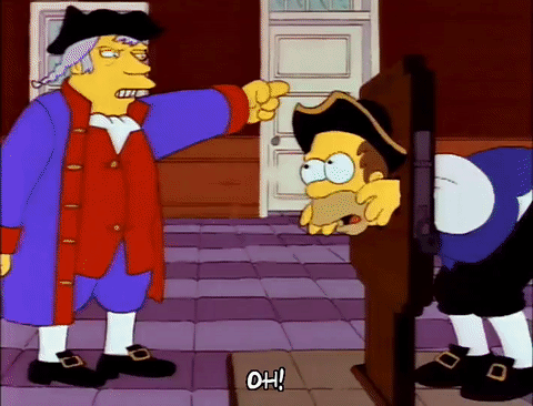 Season 3 Kick GIF by The Simpsons - Find & Share on GIPHY