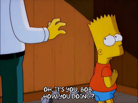 Bart Simpson Hello GIF - Find & Share on GIPHY