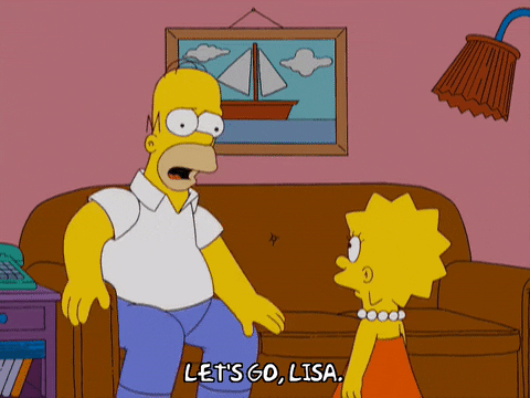 Excited Homer Simpson GIF - Find & Share on GIPHY