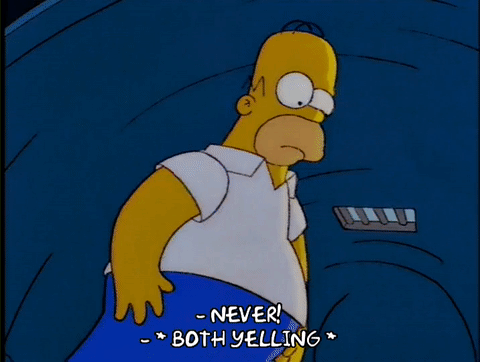 Homer Simpson Fighting GIF - Find & Share on GIPHY