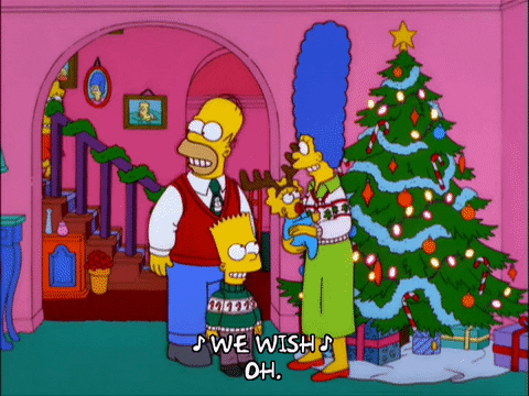The Simpsons Christmas GIFs - Get the best GIF on GIPHY
