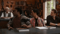 Donald Glover Community Gif Fire