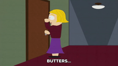 Linda Stotch Knocking GIF by South Park - Find & Share on GIPHY