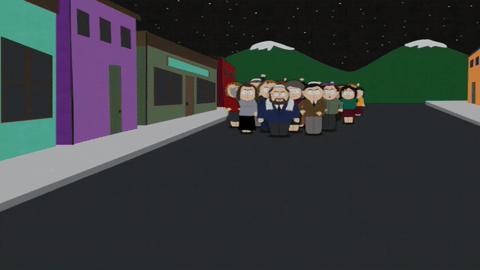 Angry Mob GIF by South Park - Find & Share on GIPHY