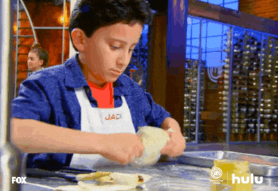 Masterchef Junior Dough GIF by HULU - Find & Share on GIPHY