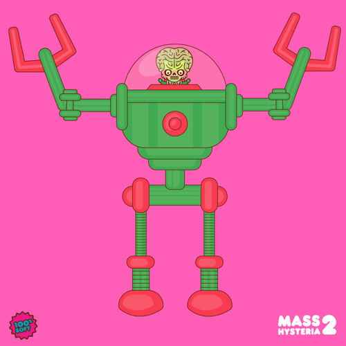 Mars Attacks GIF by 100% Soft - Find & Share on GIPHY