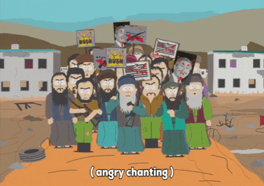 Angry Protest GIF by South Park - Find & Share on GIPHY