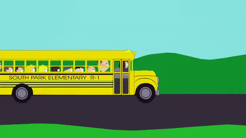 Watch Out For The School Bus GIFs - Find & Share on GIPHY