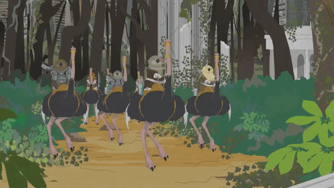 Riding Emus GIF by South Park - Find & Share on GIPHY
