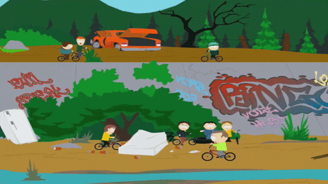 Kids Riding Bike GIFs - Get the best GIF on GIPHY