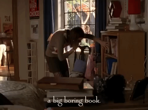 Boring Book GIFs - Get the best GIF on GIPHY