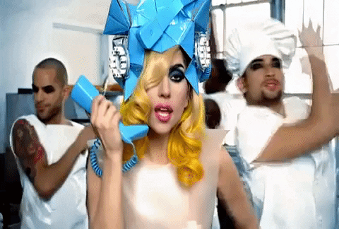 Music Video Call GIF by Lady Gaga - Find & Share on GIPHY