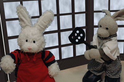 Bunny Cooking GIF by Zackary Rabbit - Find & Share on GIPHY