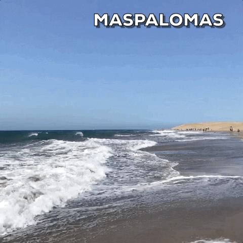 Beach Spain GIF by Visit Maspalomas - Find & Share on GIPHY