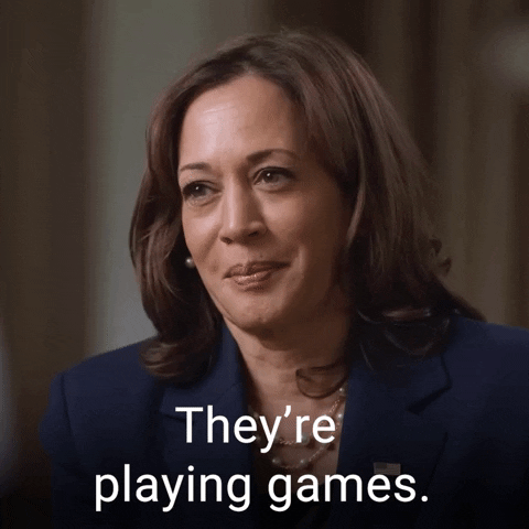 Playing Kamala Harris GIF by The Democrats - Find & Share on GIPHY