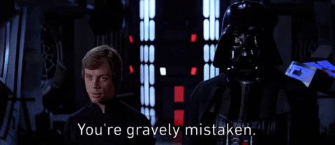 Wrong Luke Skywalker GIF by Star Wars - Find & Share on GIPHY