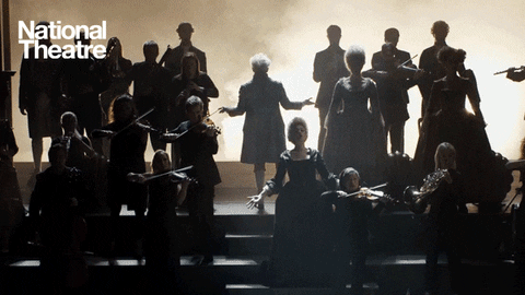 Musician Orchestra GIF by National Theatre - Find & Share on GIPHY