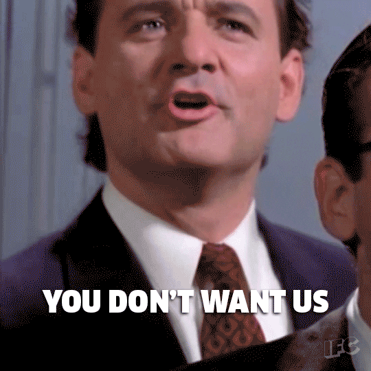 Bill Murray Ghostbusters Gif