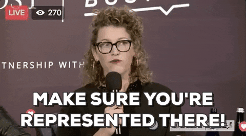 Make Sure Youre Represented There GIFs - Get the best GIF on GIPHY