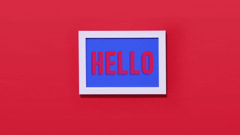 Greetings Hello GIF by Carmel Gatchalian - Find & Share on GIPHY