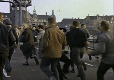 People Running Gif