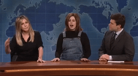 Jennifer Aniston Snl GIF by Saturday Night Live - Find & Share on GIPHY