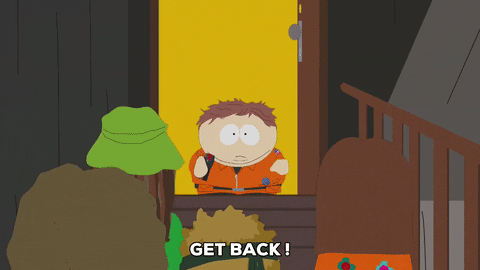 Scared Eric Cartman GIF by South Park - Find & Share on GIPHY
