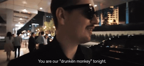 Drunken-monkey GIFs - Get the best GIF on GIPHY