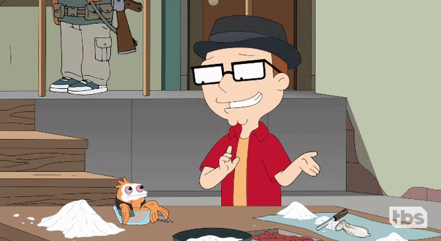 Klaus Razor GIF by American Dad - Find & Share on GIPHY