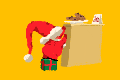 Santa Claus GIF by GIPHY Studios Originals - Find & Share on GIPHY