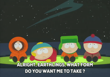 Eric Cartman Aliens GIF by South Park - Find & Share on GIPHY