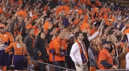 Clemson Tigers Cfb Playoff GIF by College Football Playoff - Find ...
