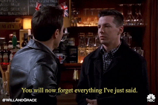 Just Forget It Gif