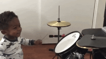 Kids Percussion GIF by Mashable - Find & Share on GIPHY
