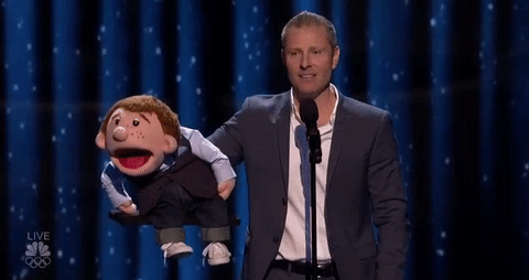 Puppet Teehee GIF by America's Got Talent - Find & Share on GIPHY