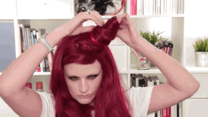 Halloween Wig GIF by StyleHaul - Find & Share on GIPHY